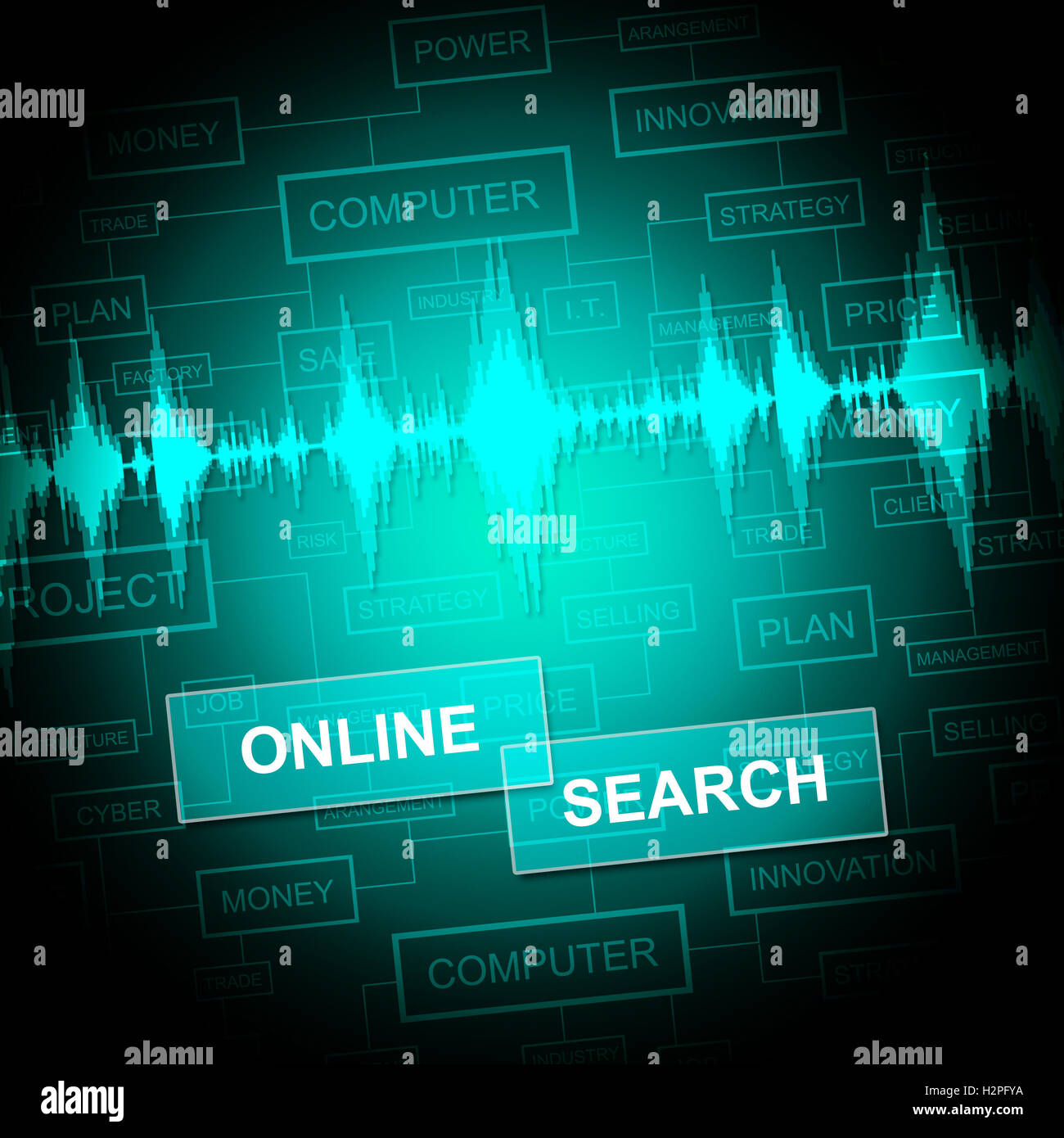Online Search Representing Gathering Data And Study Stock Photo - Alamy