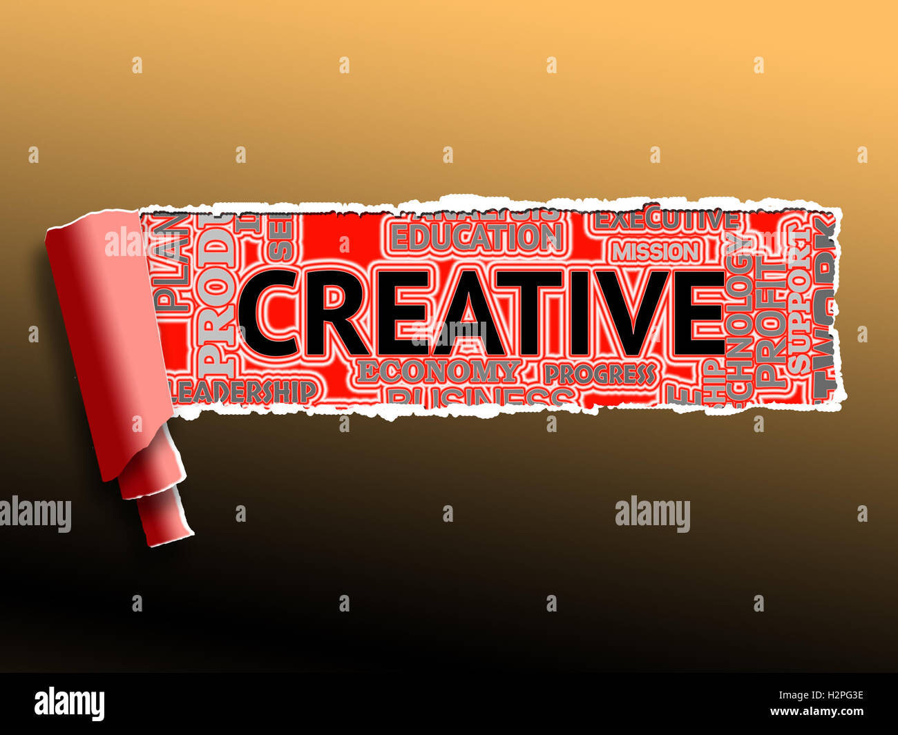 Creative word hi-res stock photography and images - Alamy