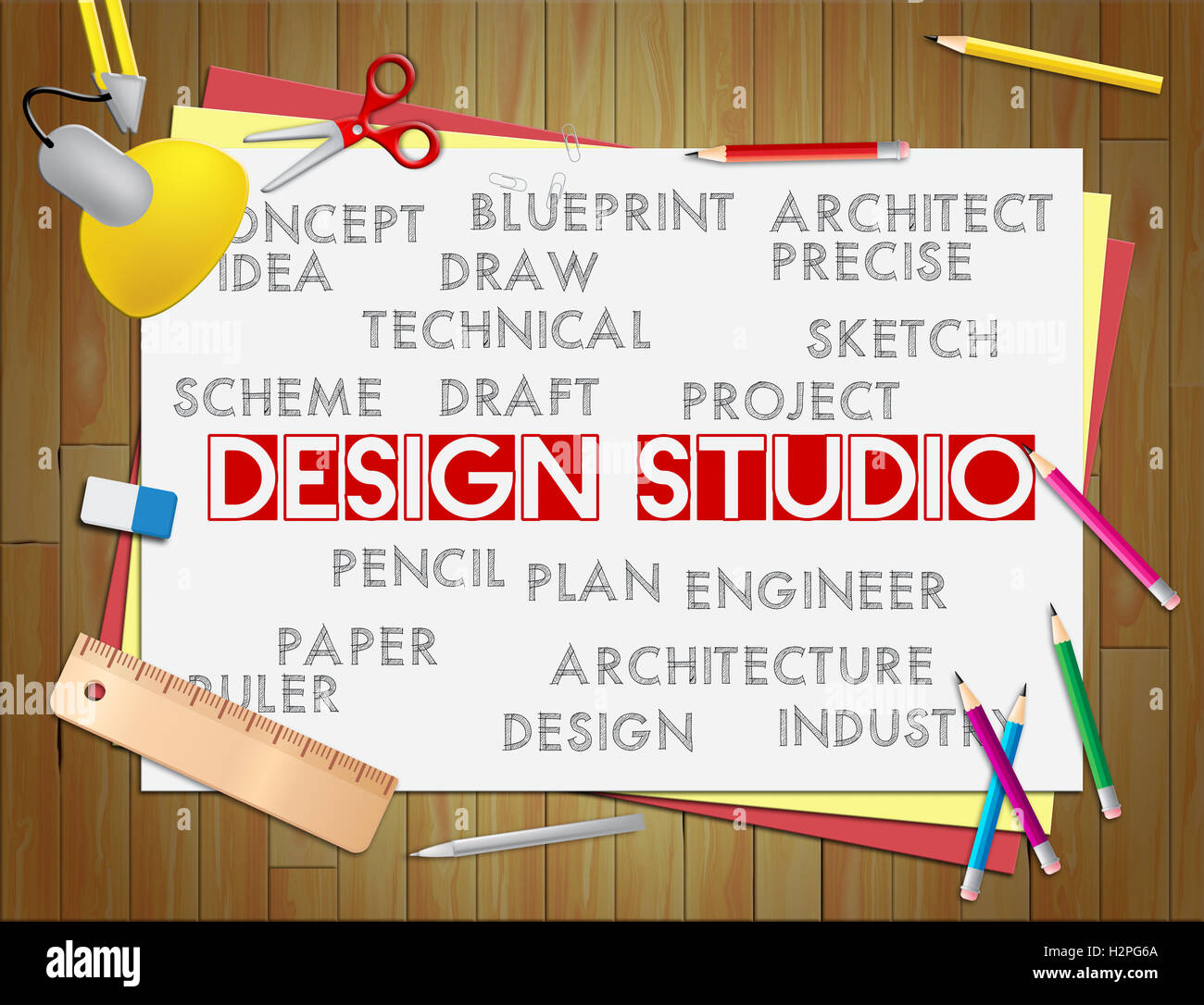 Drawing visualization hi-res stock photography and images - Alamy
