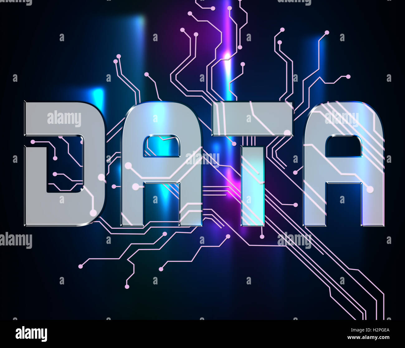 Data Word Representing Files Facts And Information Stock Photo - Alamy