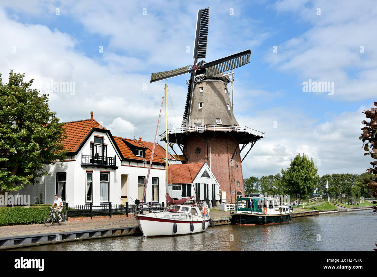 Burdaard - Birdaard small village Friesland Fryslan the Netherlands ...