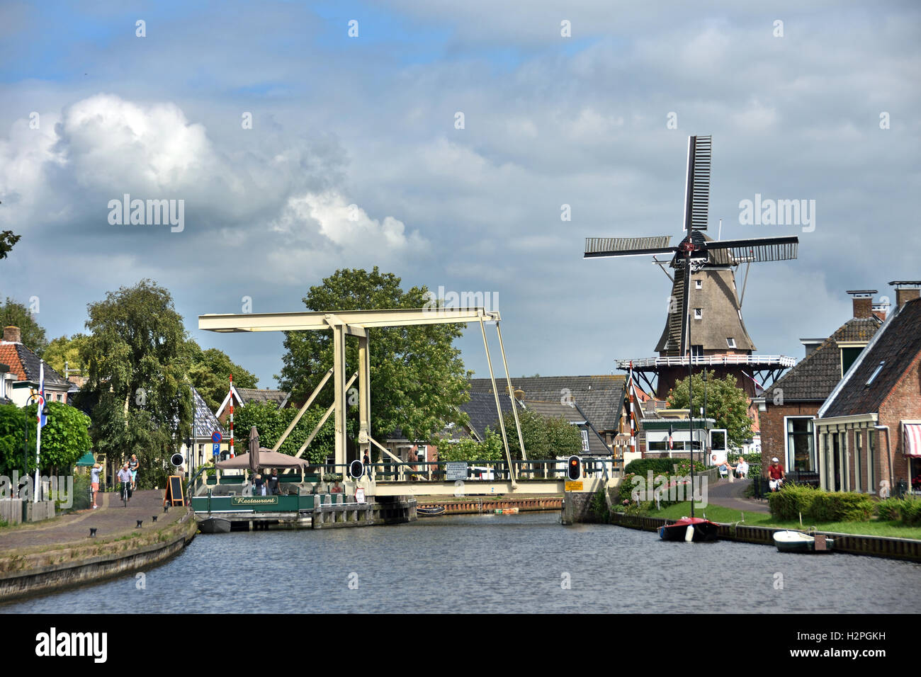 Burdaard - Birdaard small village Friesland Fryslan the Netherlands ...