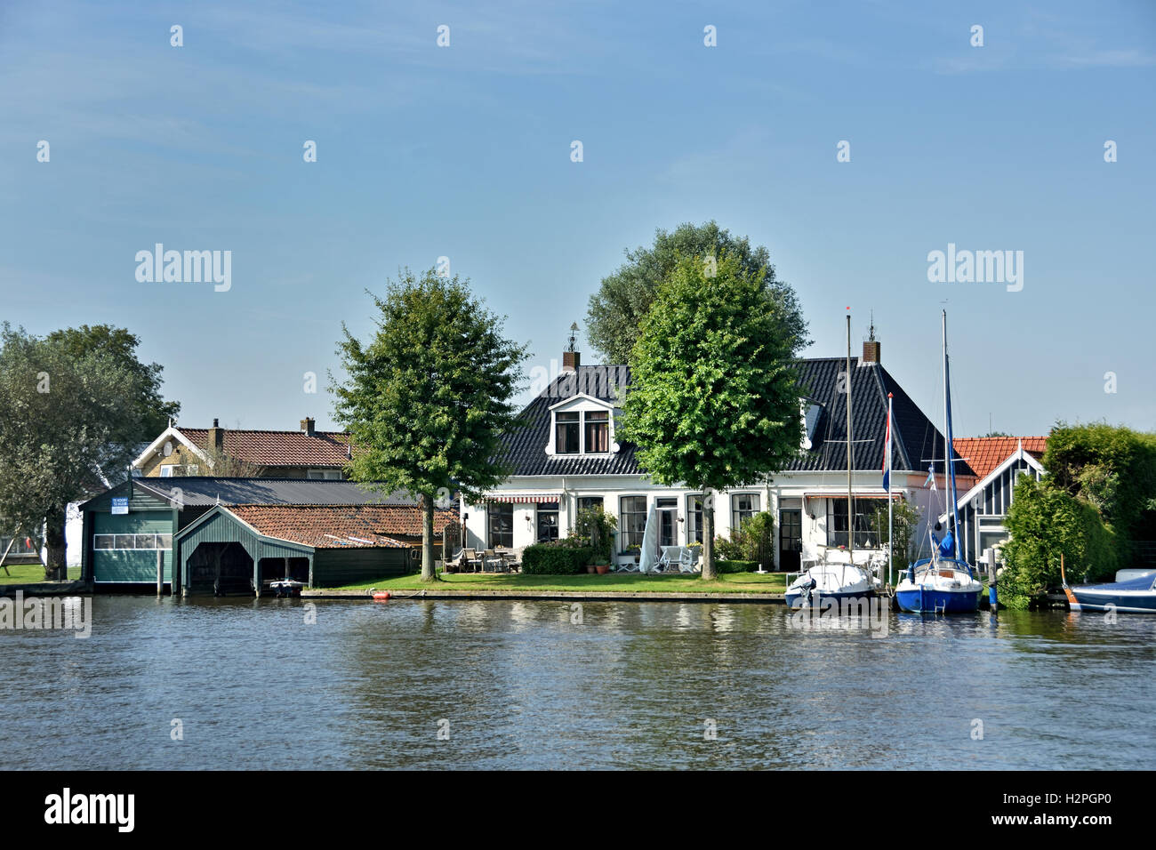 Grou Grouw Fryslân Friesland Netherlands Small Dutch Town ( Sint Piter ...