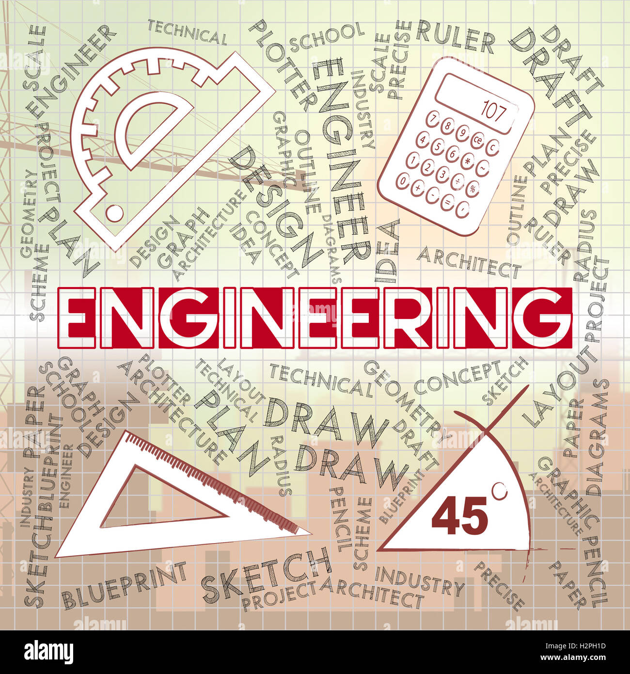 Engineering drawing hi-res stock photography and images - Alamy