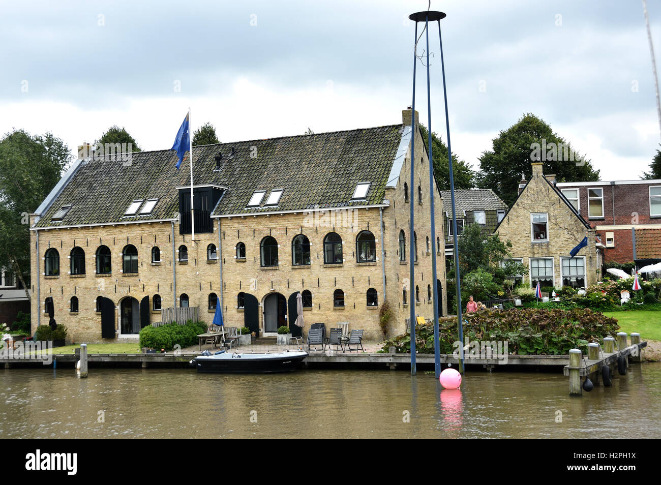 Dokkum Friesland.Fortifications are well preserved and are known as the ...