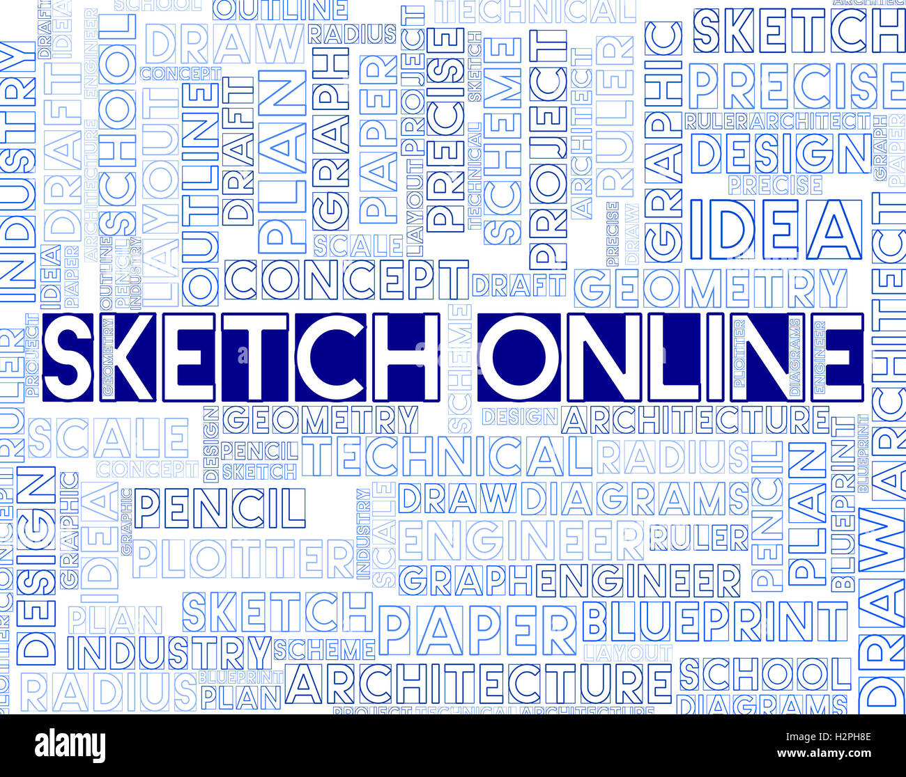 Website sketching hi-res stock photography and images - Alamy