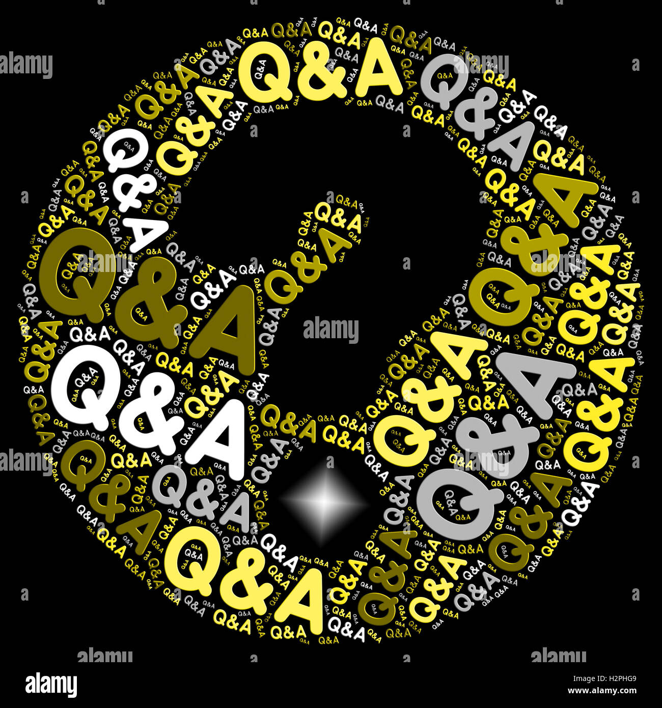 Q&A Question Mark Representing Questions And Answers Information Stock ...