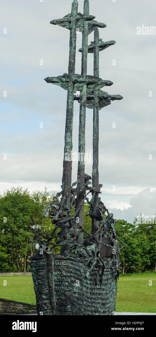 Famine Memorial 2 Stock Photo - Alamy