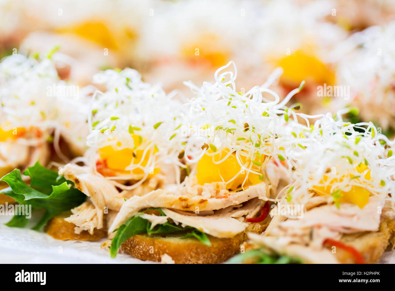 Canape tray hi-res stock photography and images - Alamy
