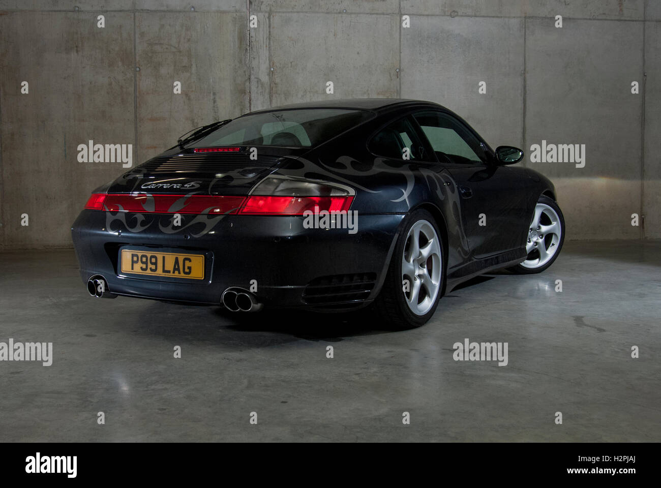 Porsche 996 shape 911 sports car Stock Photo - Alamy