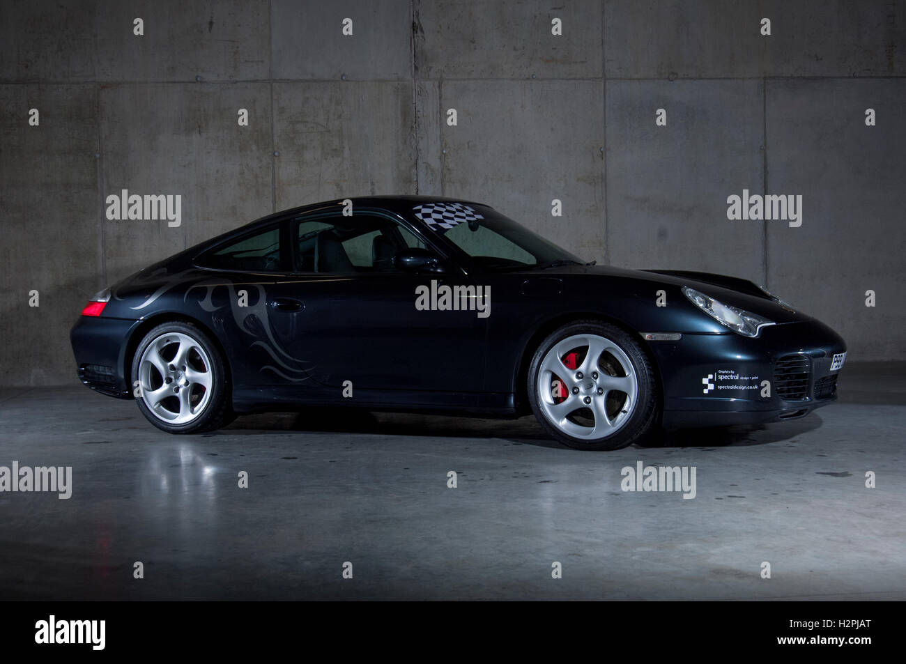 Porsche 996 shape 911 sports car Stock Photo - Alamy