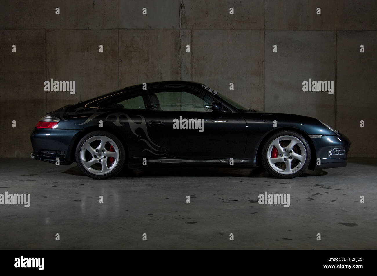 Porsche 996 shape 911 sports car Stock Photo - Alamy
