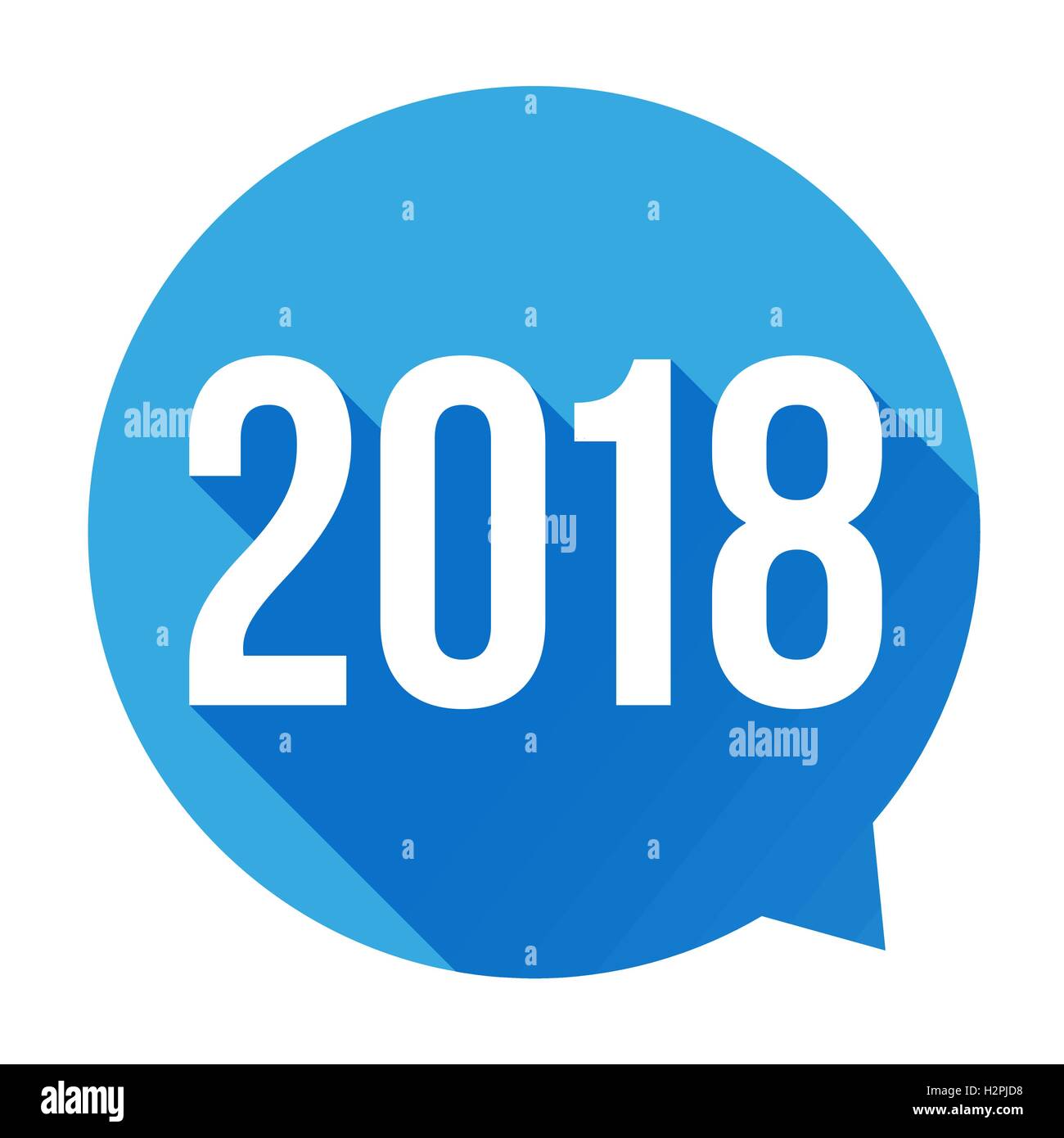 Year 2018 sign vector Stock Vector Image & Art - Alamy