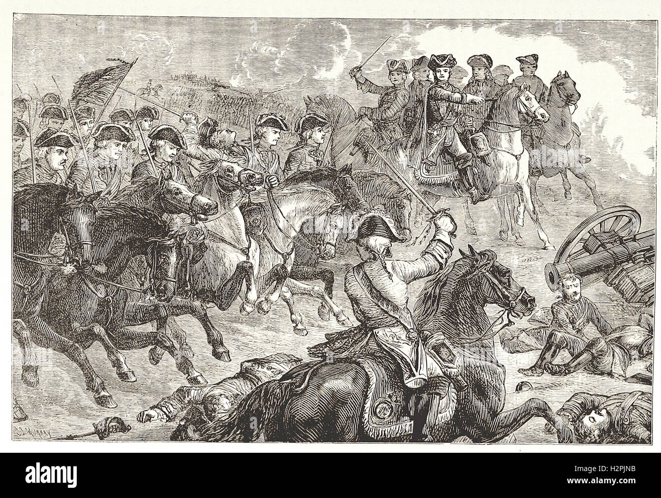 Battle dettingen george ii hi-res stock photography and images - Alamy