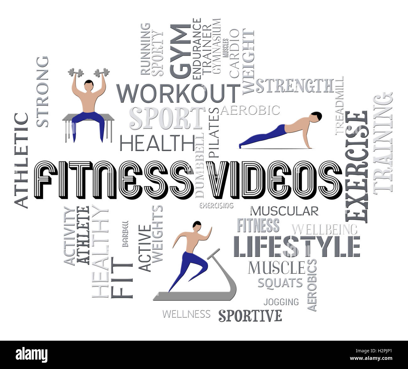 Fitness Videos Meaning Working Out In The Gym Stock Photo Alamy fitness-videos-meaning-working-out-in-the-gym-stock-photo-alamy