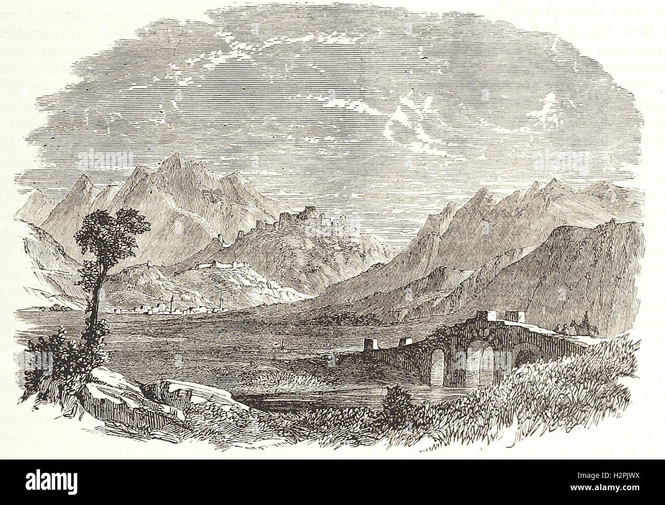 PERGAMUS - from 'Cassell's Illustrated Universal History' - 1882 Stock ...