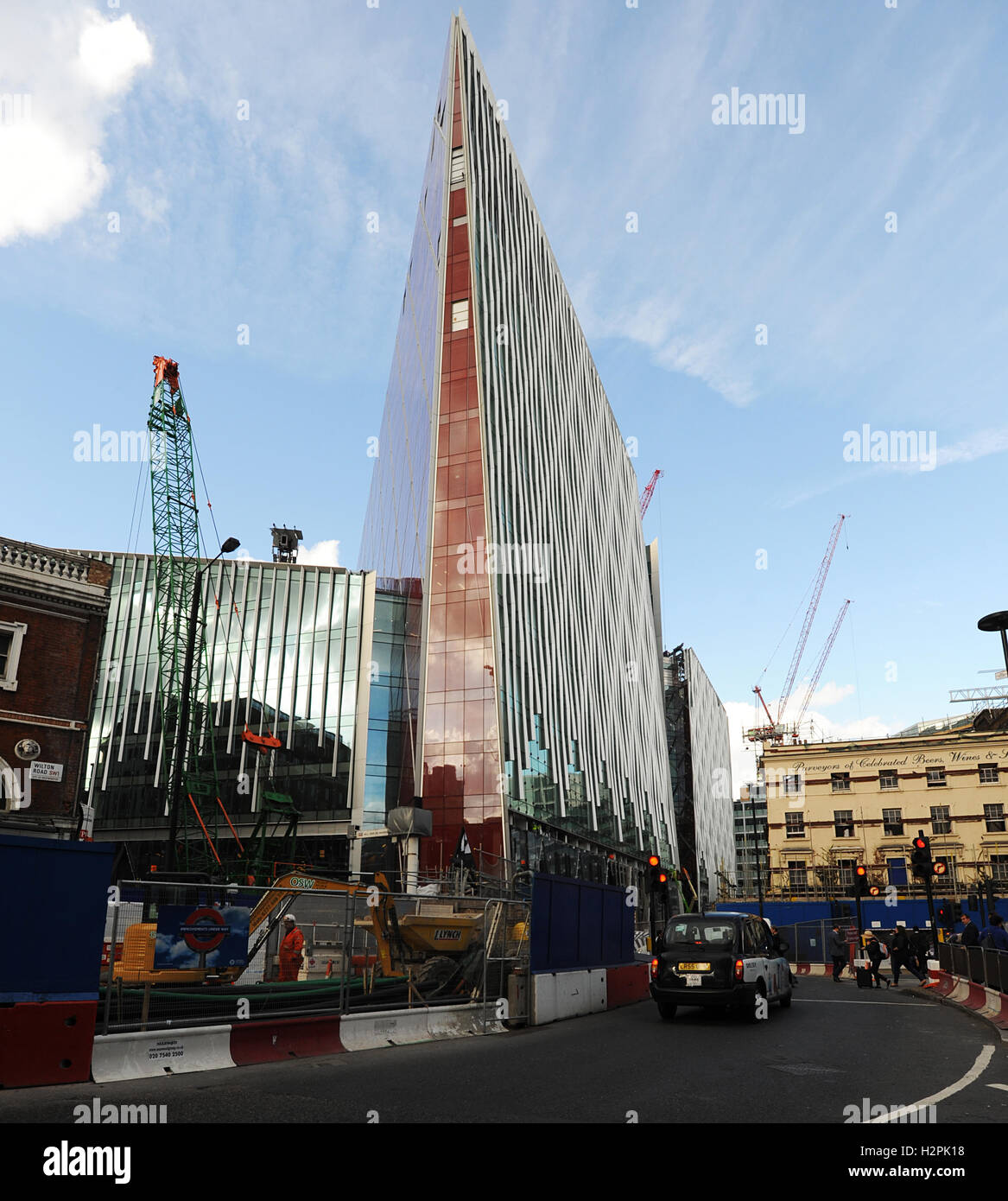 General view of the Nova development in Victoria, London, where Britain ...