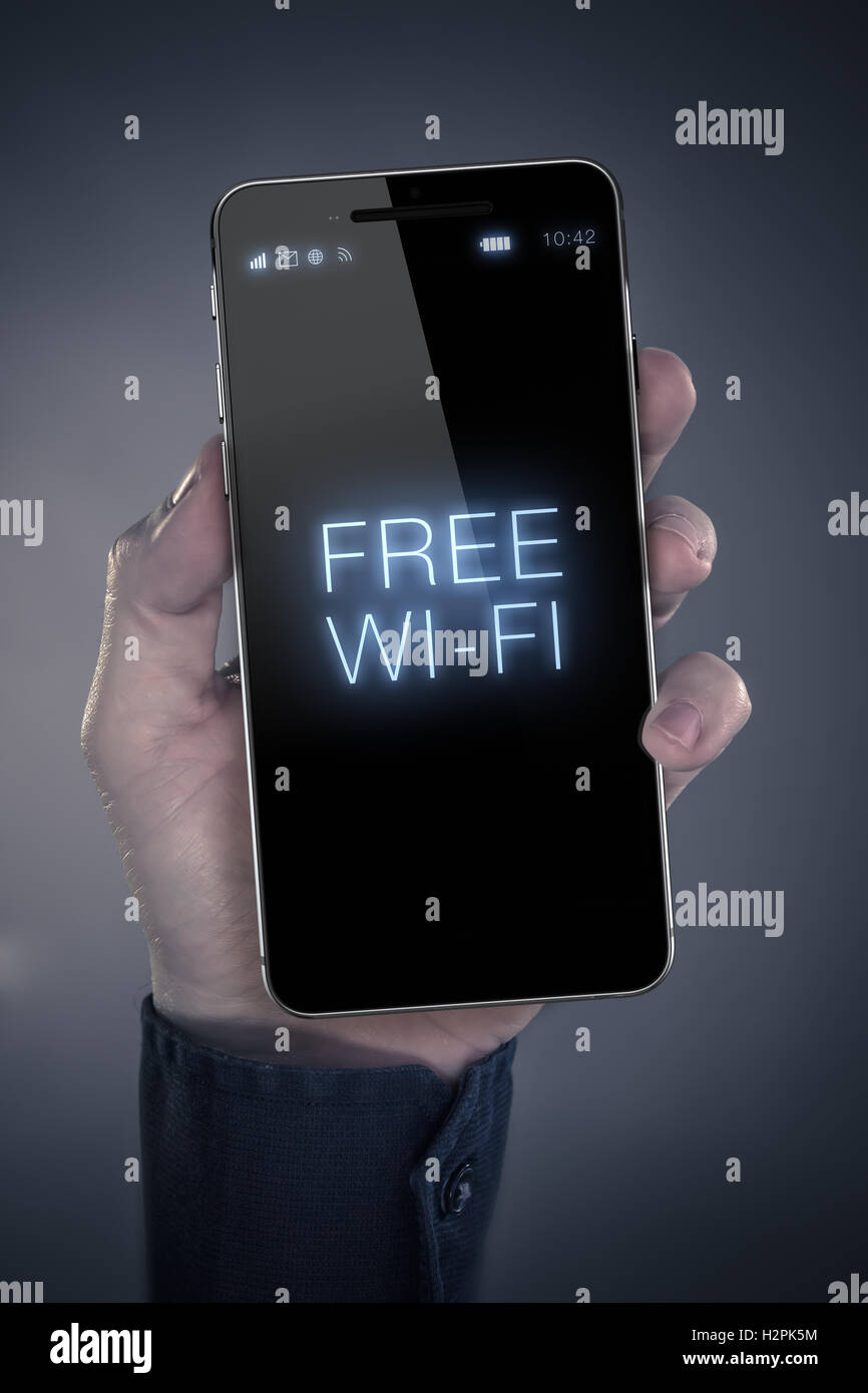 FREE wi-fi concept Stock Photo - Alamy