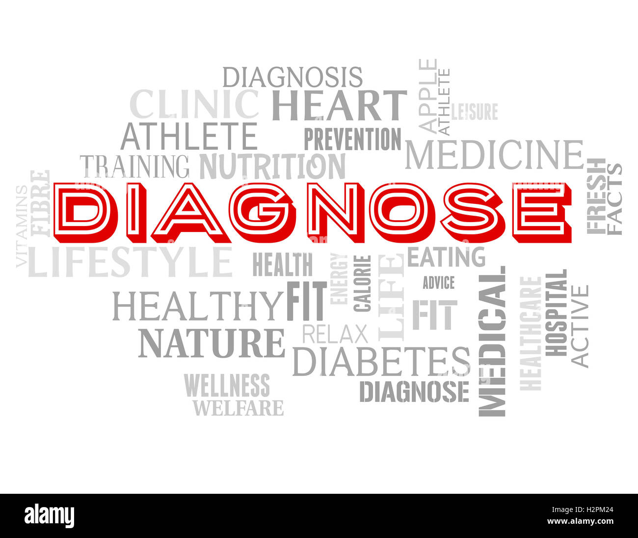 Diagnosing illness Cut Out Stock Images & Pictures - Alamy