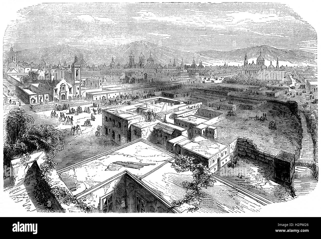 Populous city Black and White Stock Photos & Images - Alamy