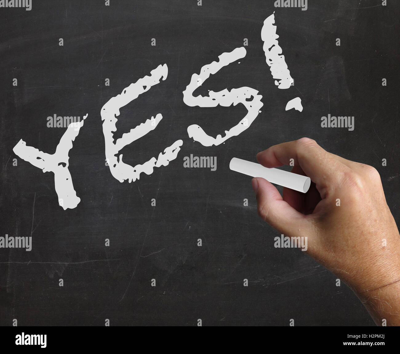 Yes word hi-res stock photography and images - Alamy