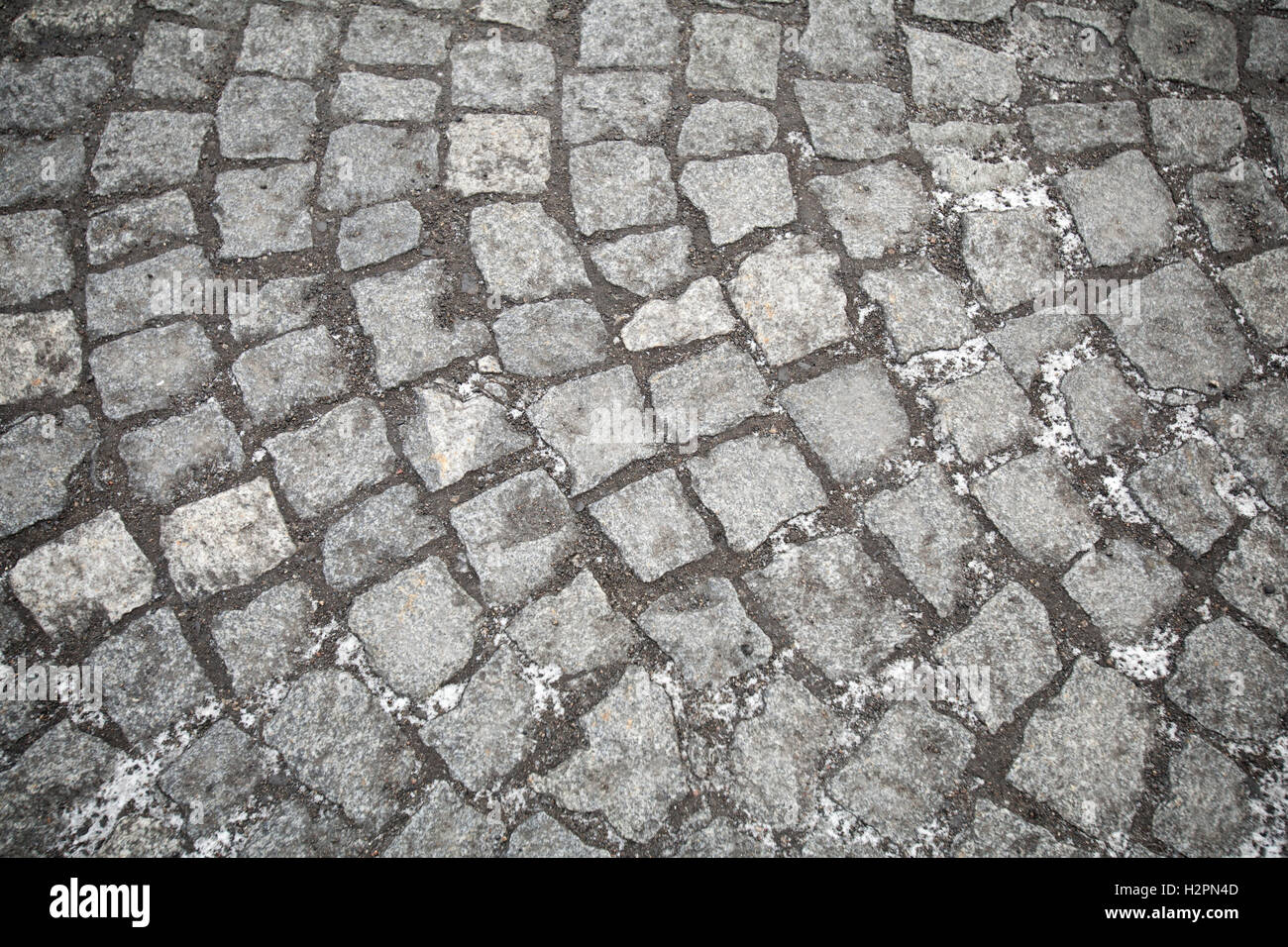 Texture of brick road Stock Photo - Alamy