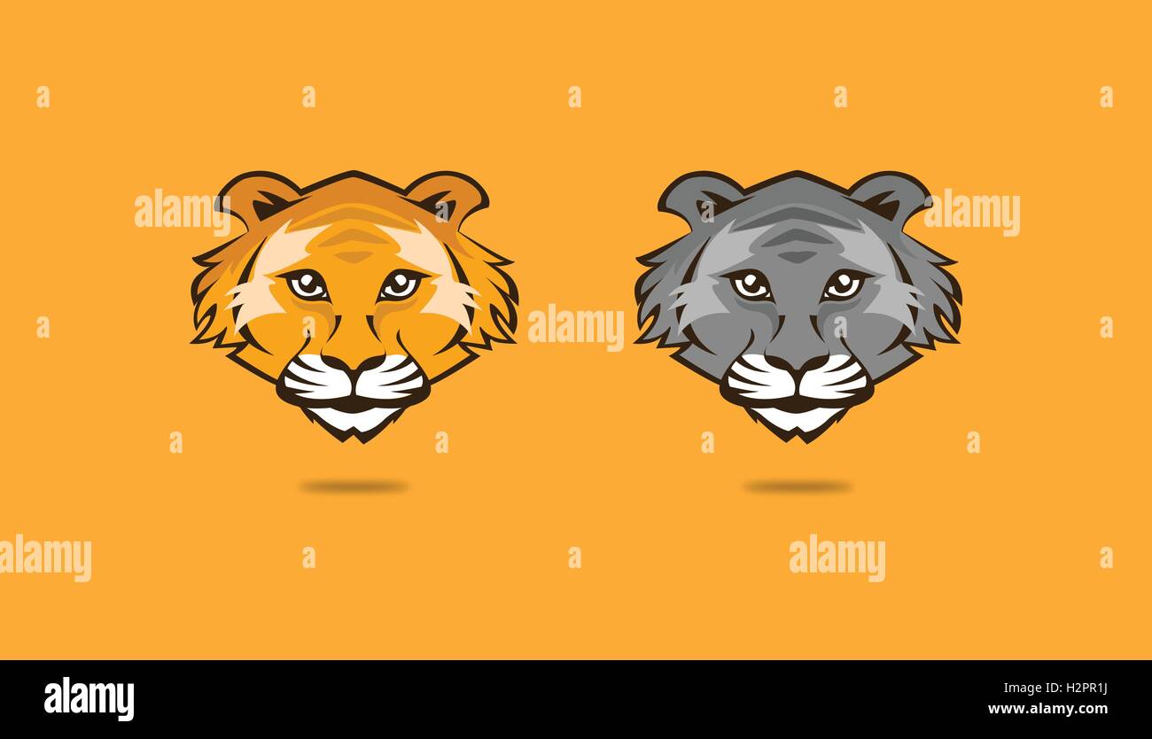 Animal Family Tigers Stock Vector Images - Alamy