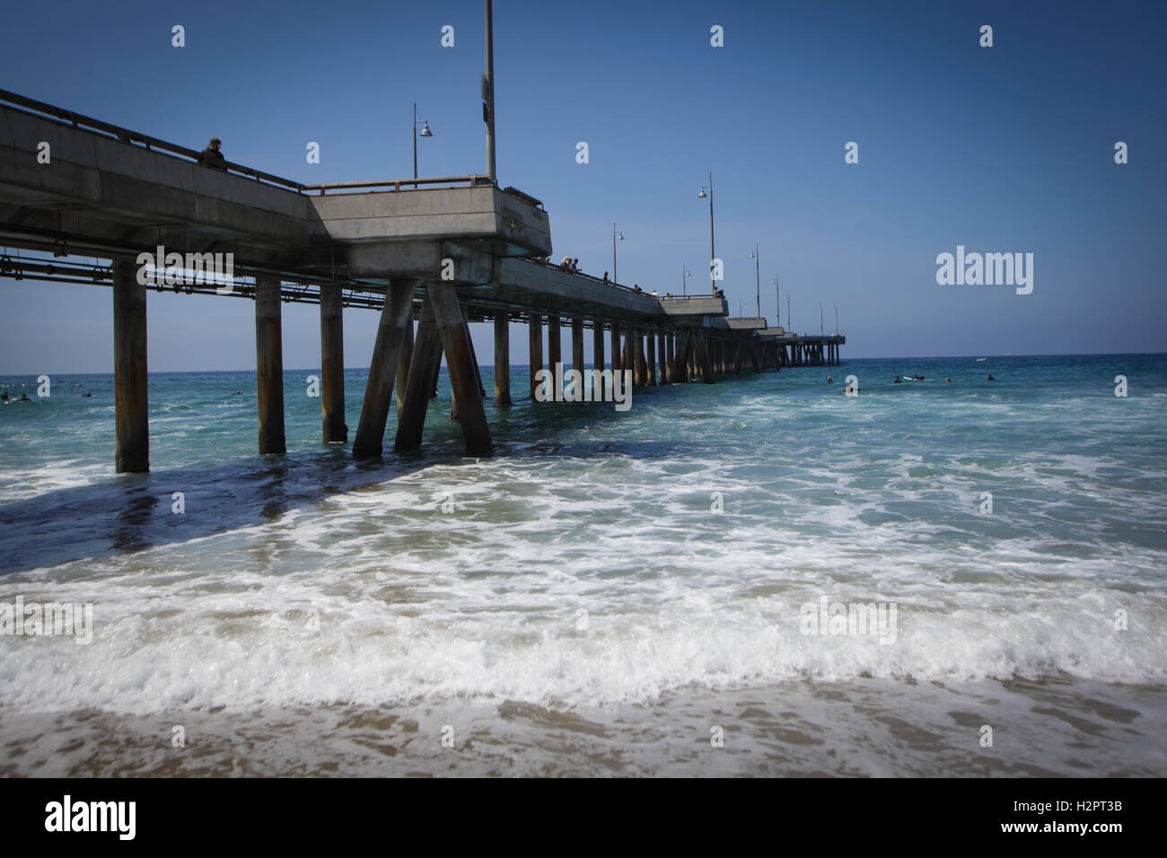 Venice beach pier hi-res stock photography and images - Alamy