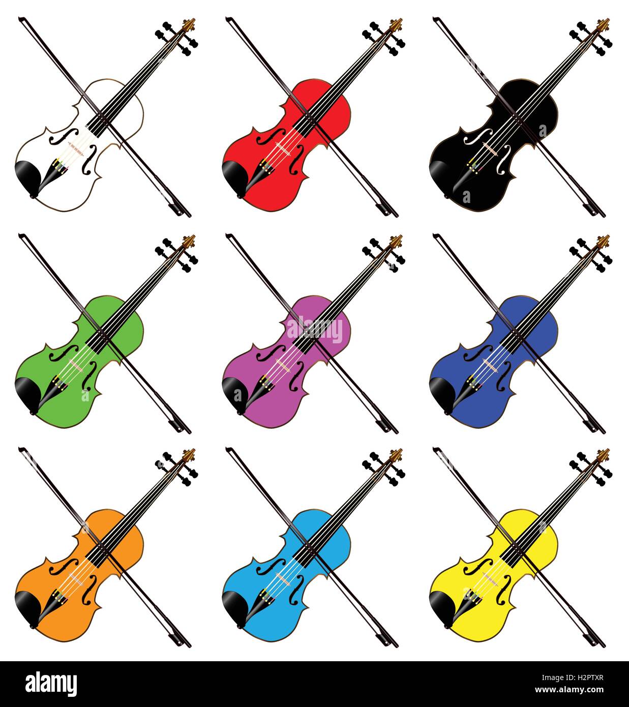 Fiddles Stock Vector Images - Alamy