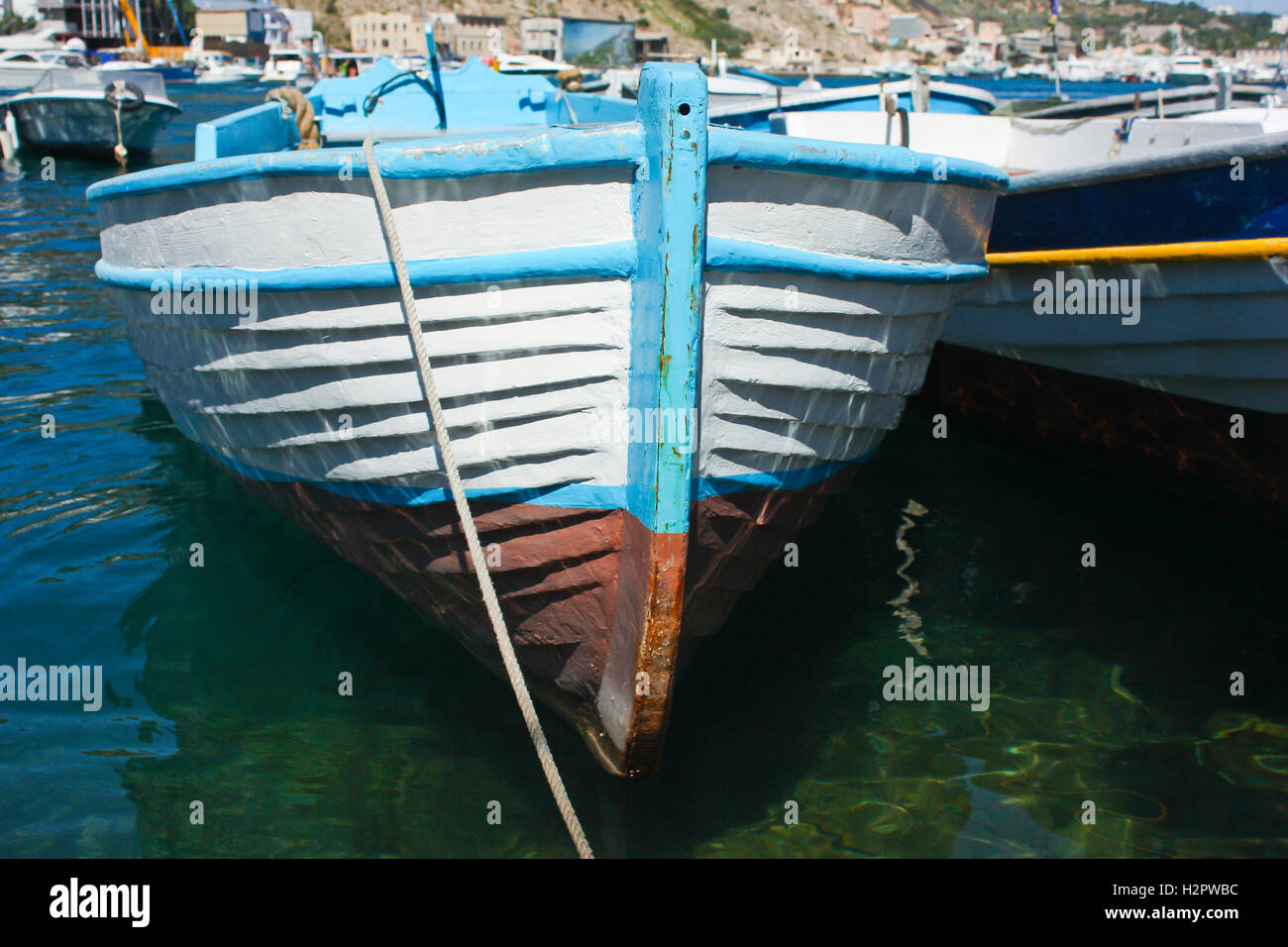 Rusty old fishing boat hi-res stock photography and images - Alamy