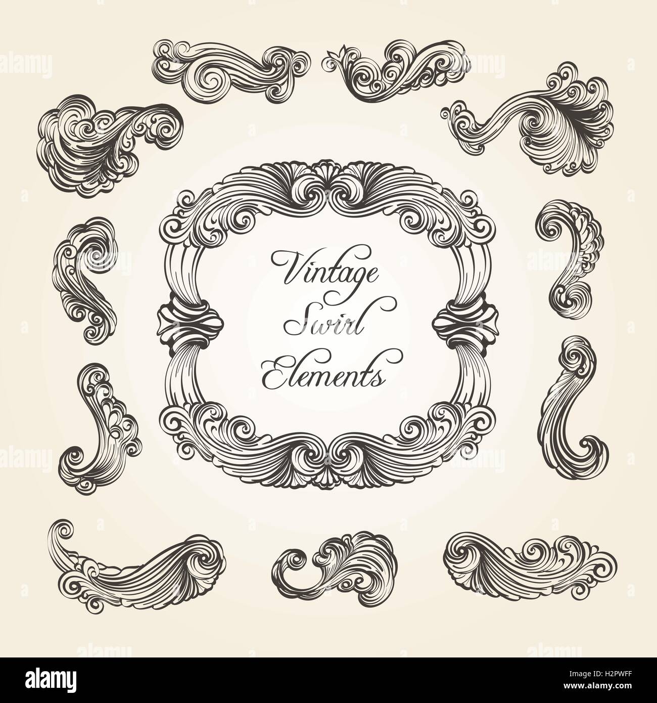 Vintage Swirl Patterns