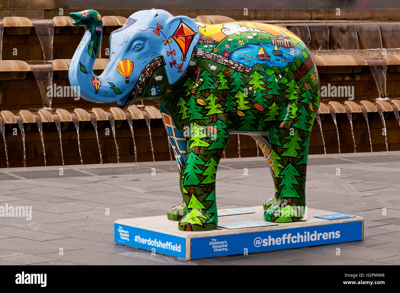 Sheffield city artwork High Resolution Stock Photography and Images - Alamy