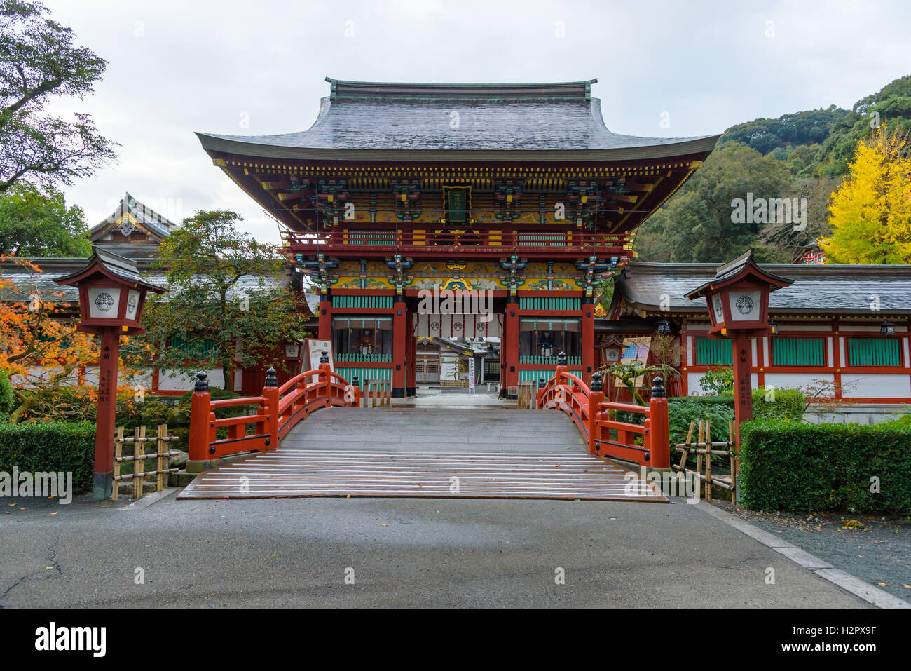 Yutoku Inari Shrine,Japan Stock Photo - Alamy