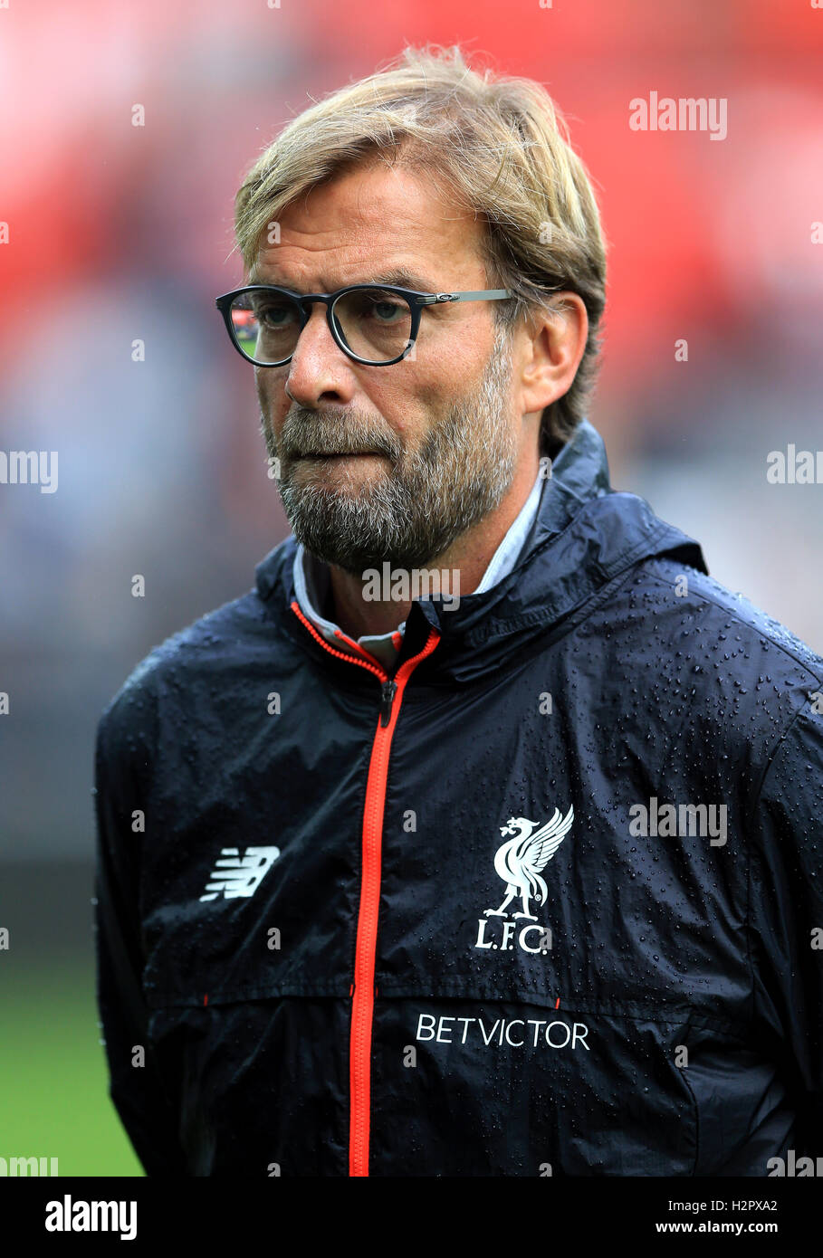 Liverpool manager Jurgen Klopp during the Premier League match at the ...