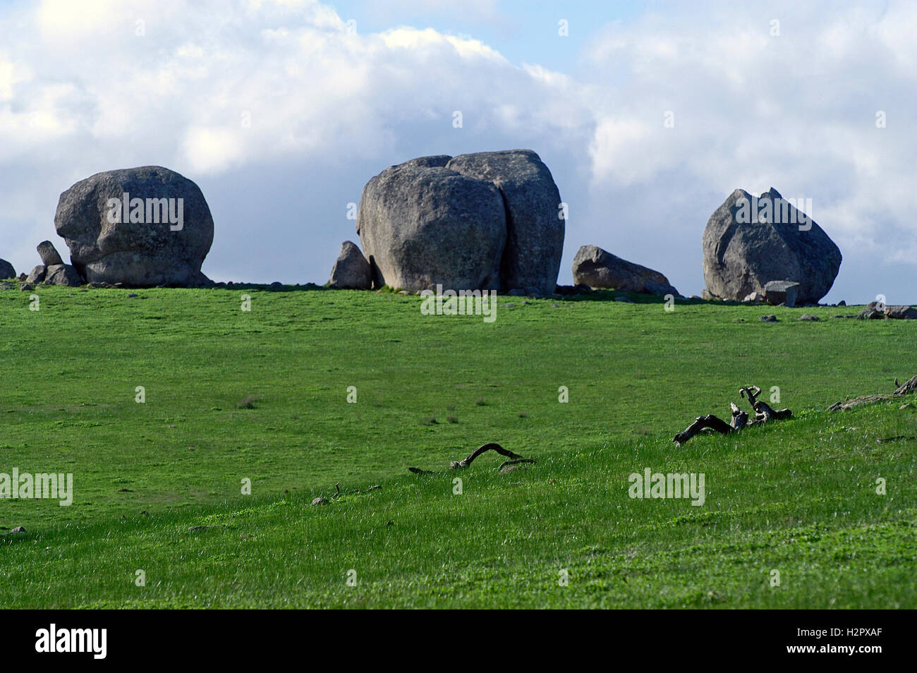 Country of the granite in Australia in Victoria Stock Photo - Alamy