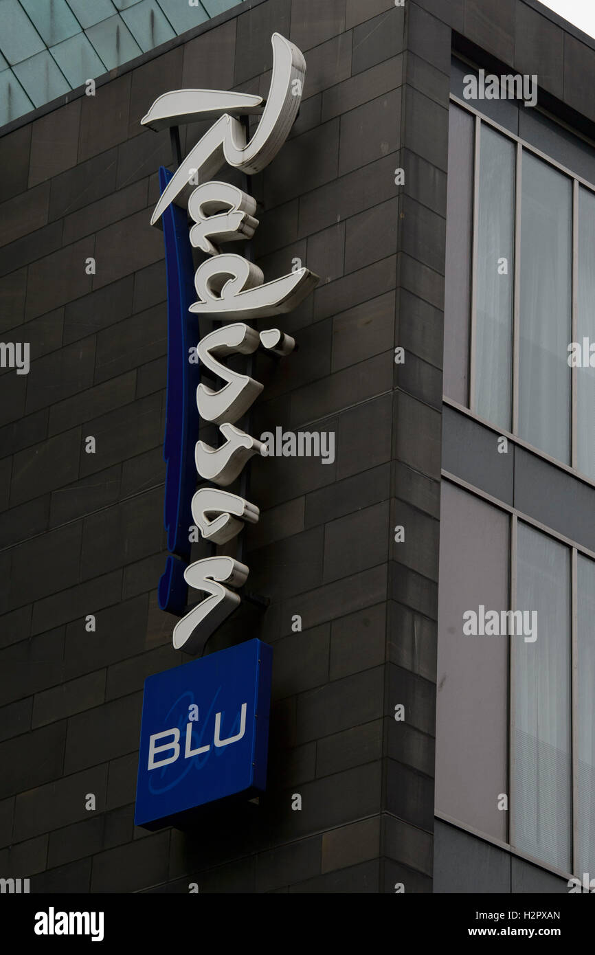 Radisson Blu Sign High Resolution Stock Photography and Images - Alamy