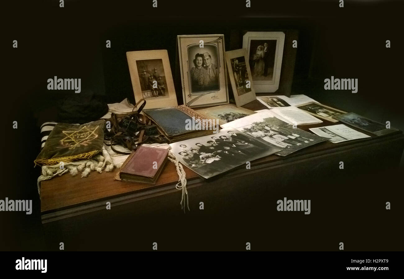 Albany, New York, USA. September, 4,2016. Religious artifacts belonging ...