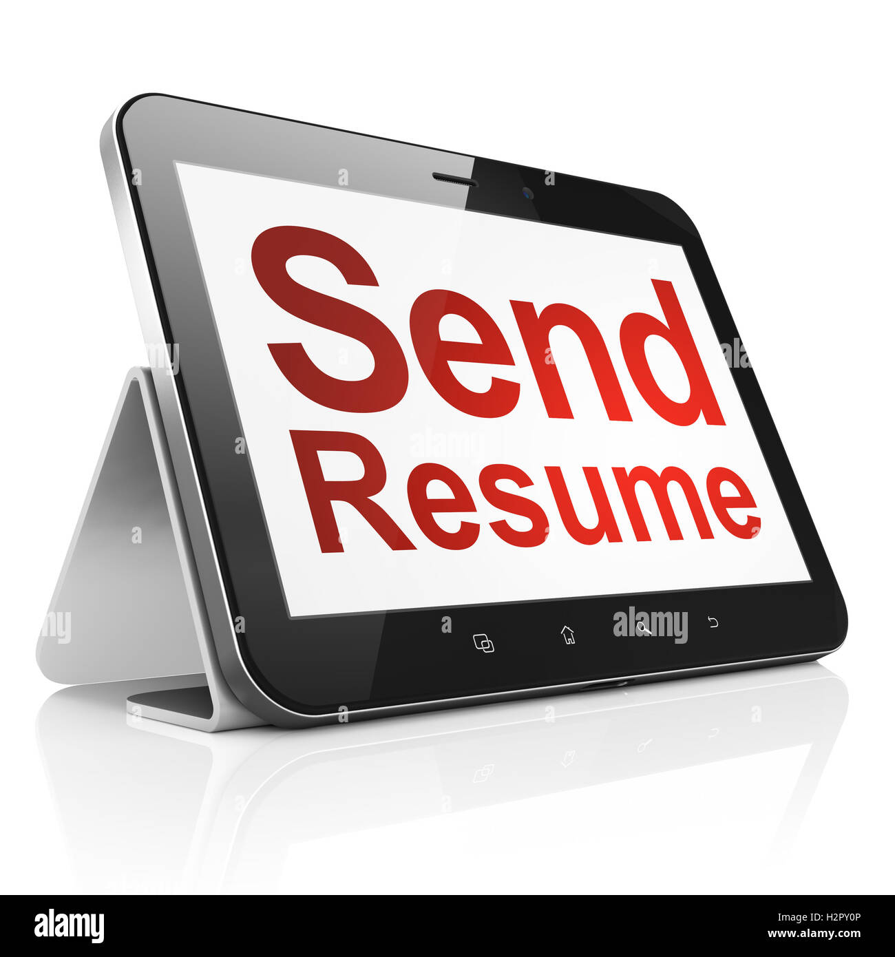 Resume computer hi-res stock photography and images - Alamy