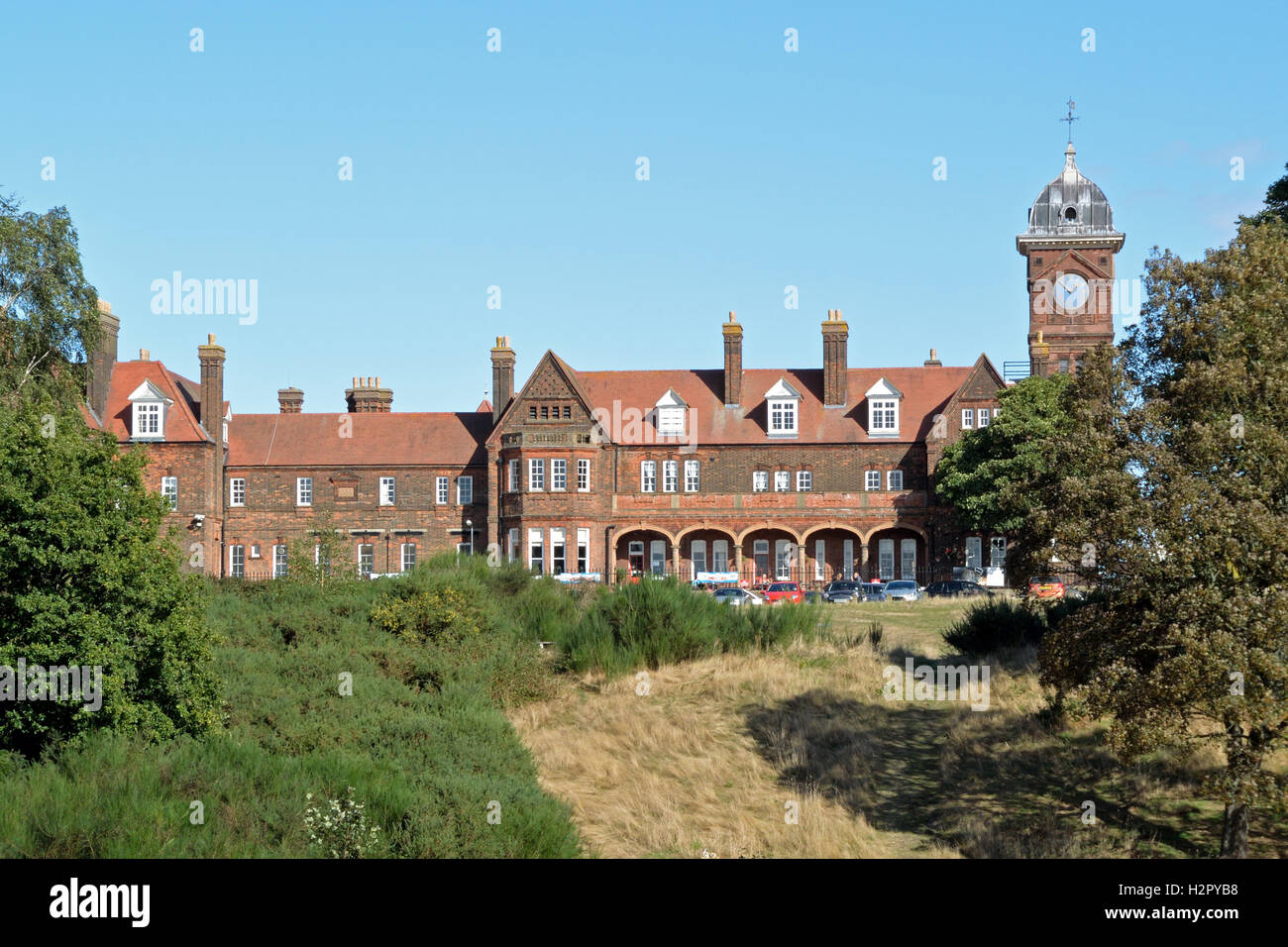 Britannia Barracks on Mousehold Heath overlooking Norwich. The ...