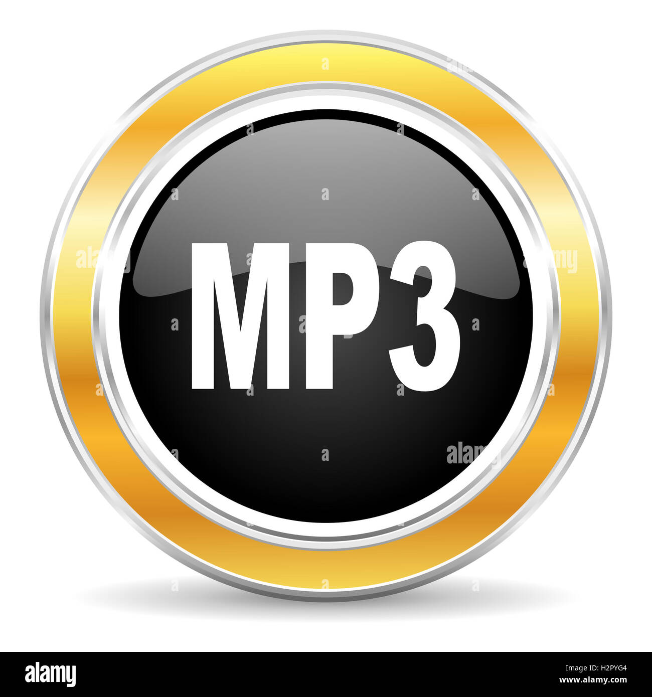 Mp3 icon hi-res stock photography and images - Alamy
