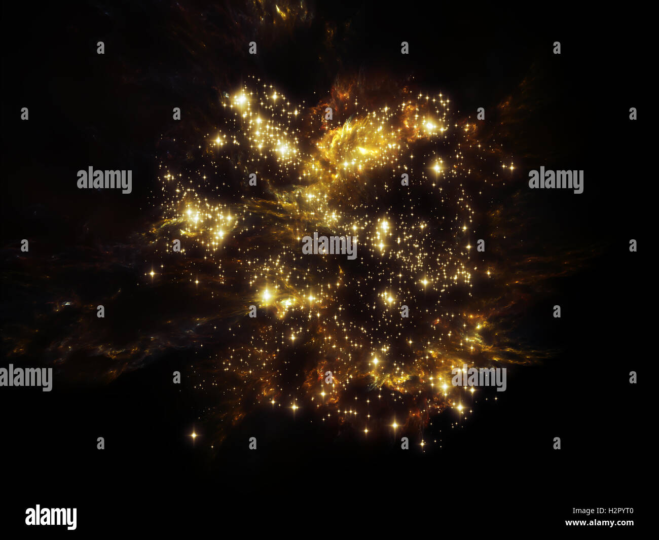 Inner Life of Nebula Stock Photo - Alamy