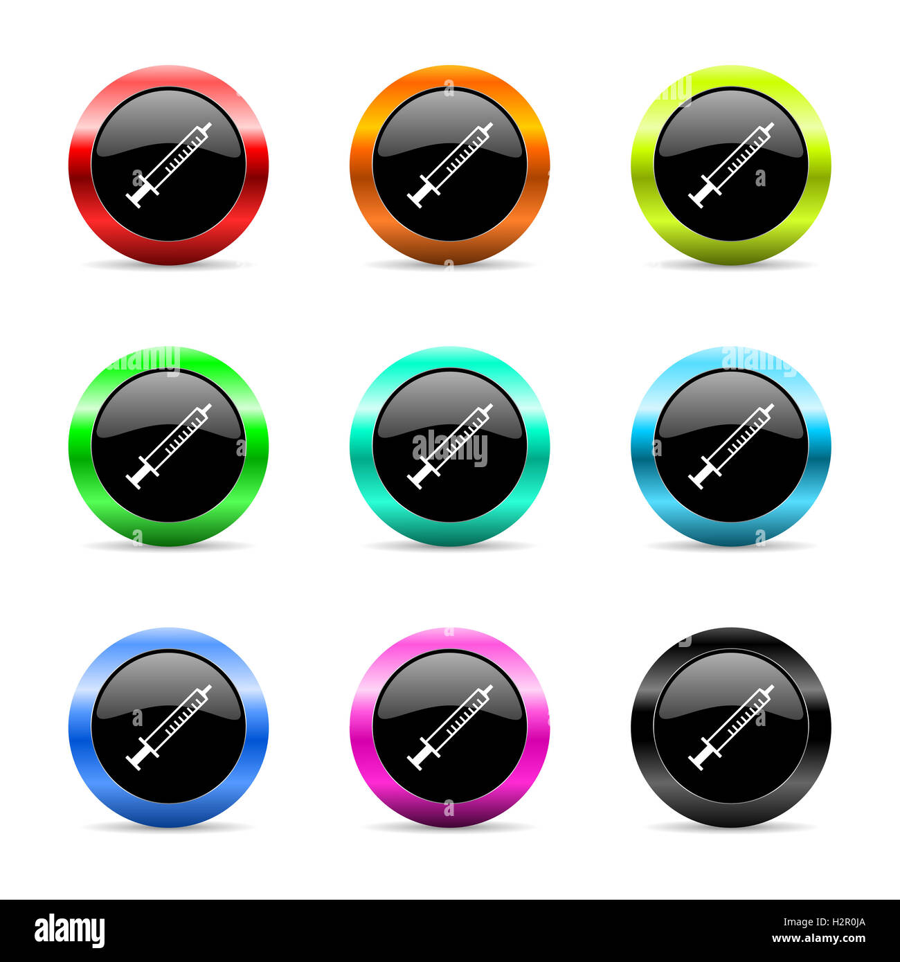 Botox icons Cut Out Stock Images & Pictures - Alamy