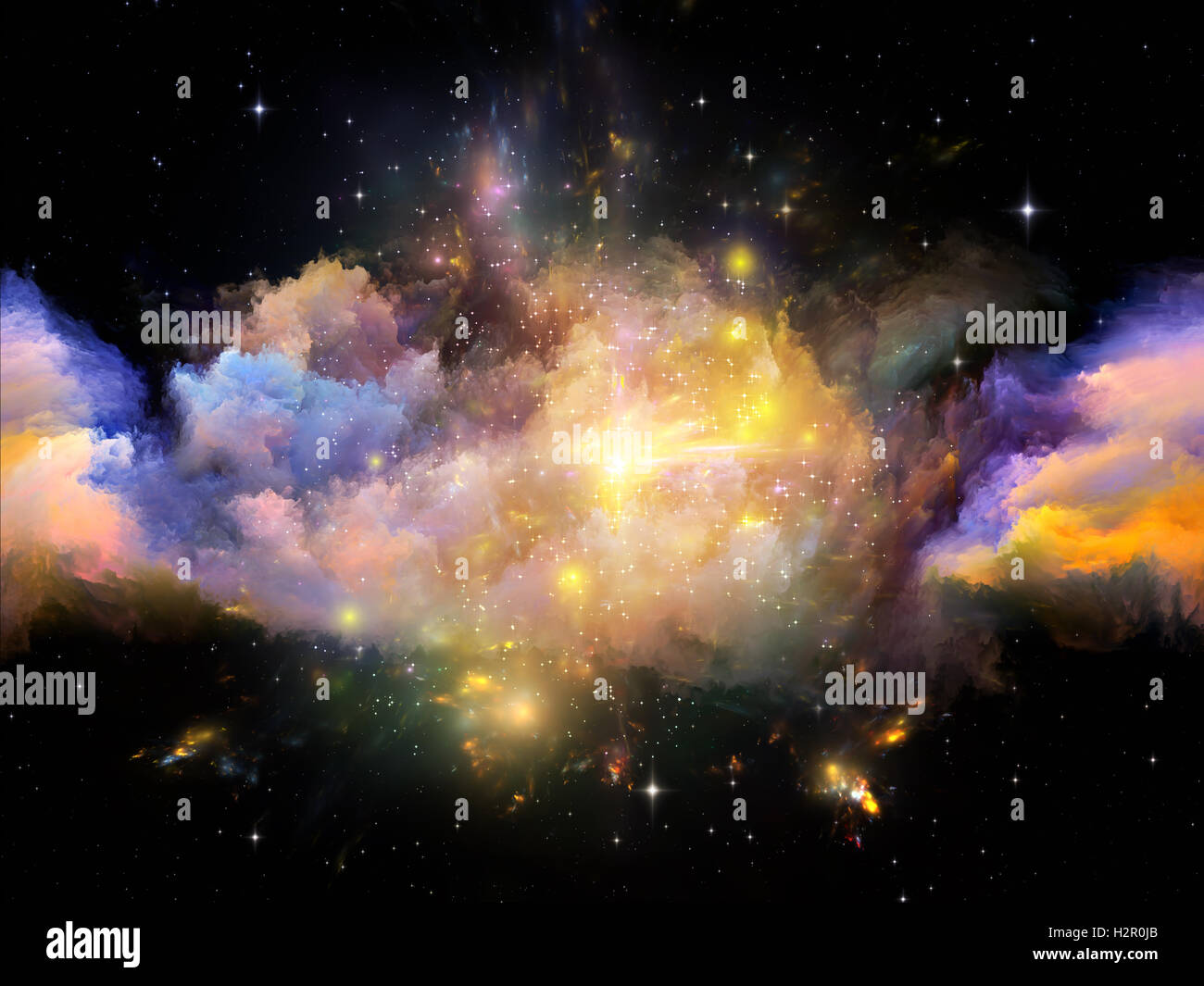 Lights of Universe Stock Photo - Alamy