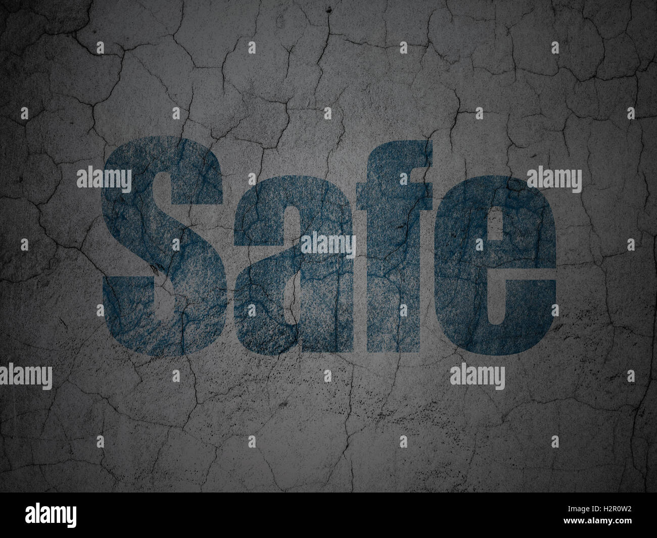 Privacy concept: Safe on grunge wall background Stock Photo - Alamy