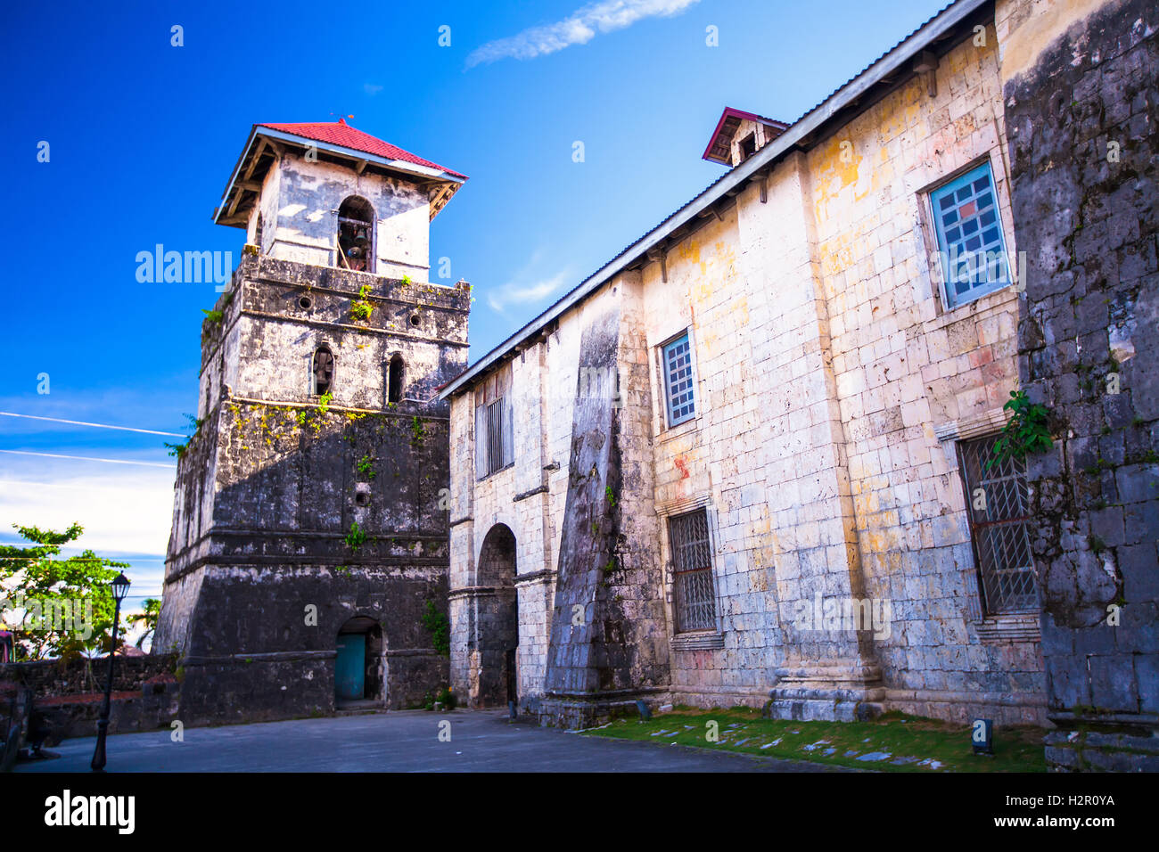 Beautiful Catholic Church in an exotic country outdoor Stock Photo - Alamy