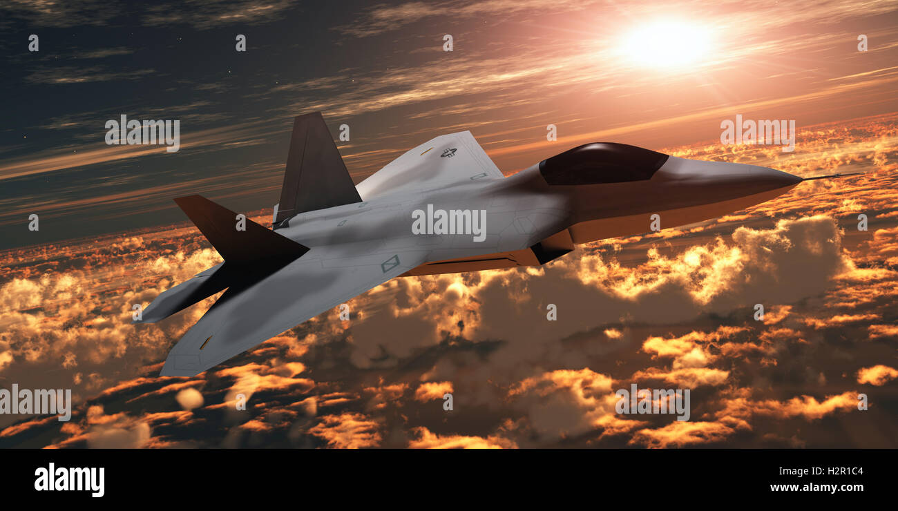 Fighter jet sunset hi-res stock photography and images - Alamy