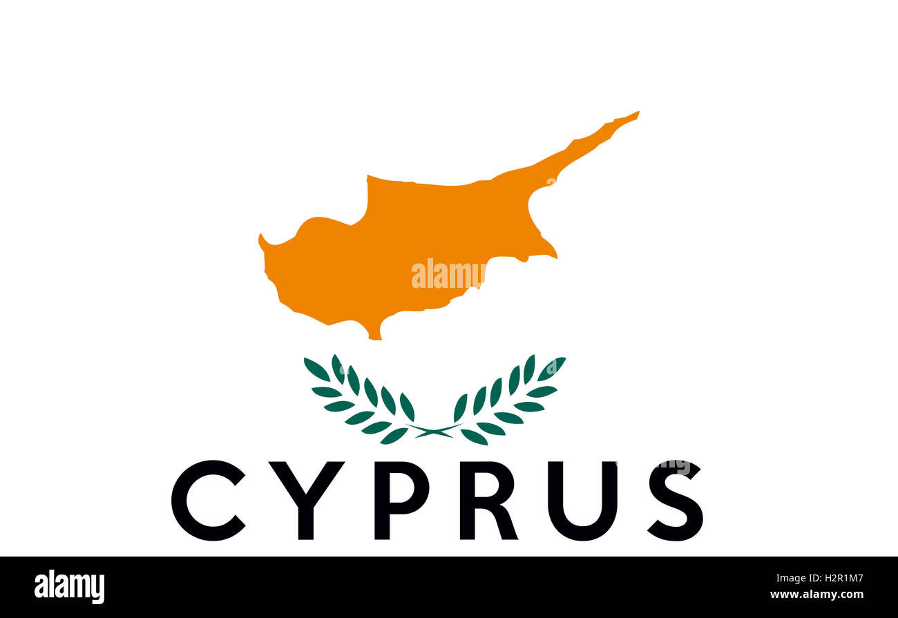 flag of cyprus Stock Photo - Alamy