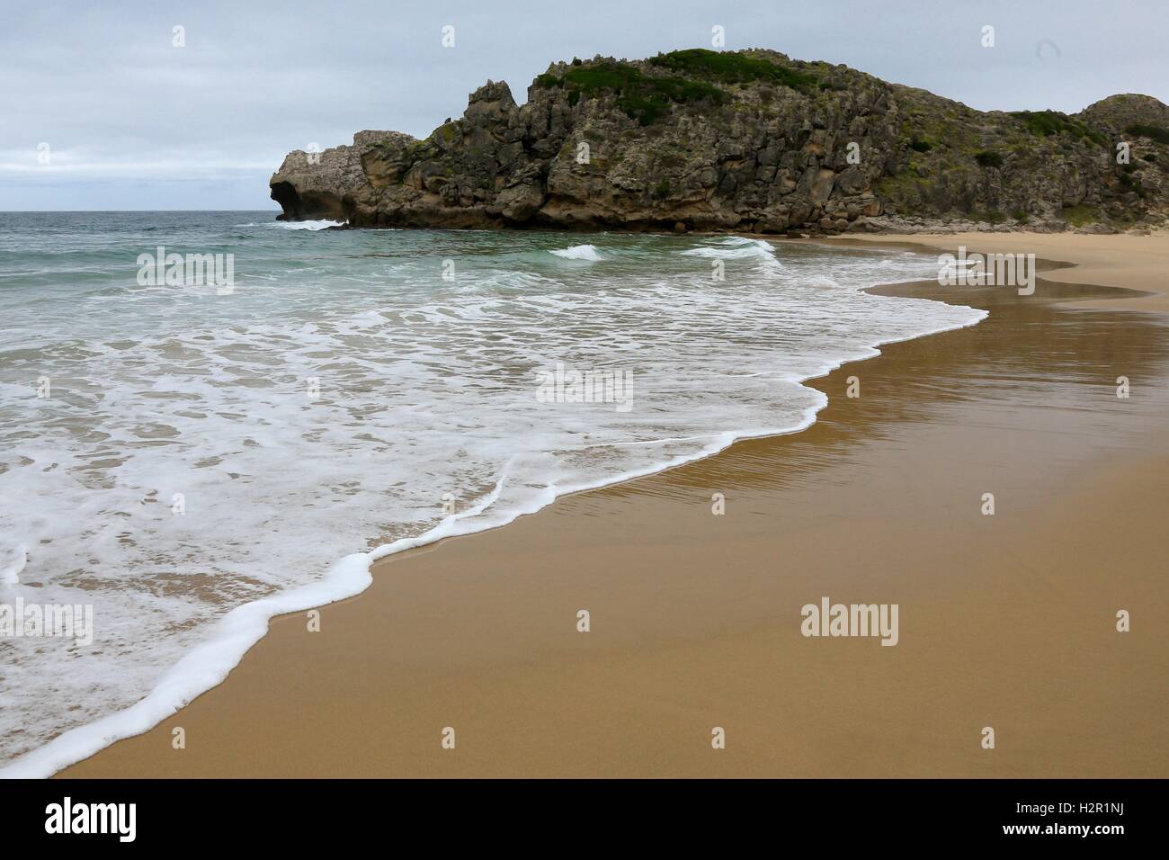 Beautiful Secluded Beach Stock Photo - Alamy