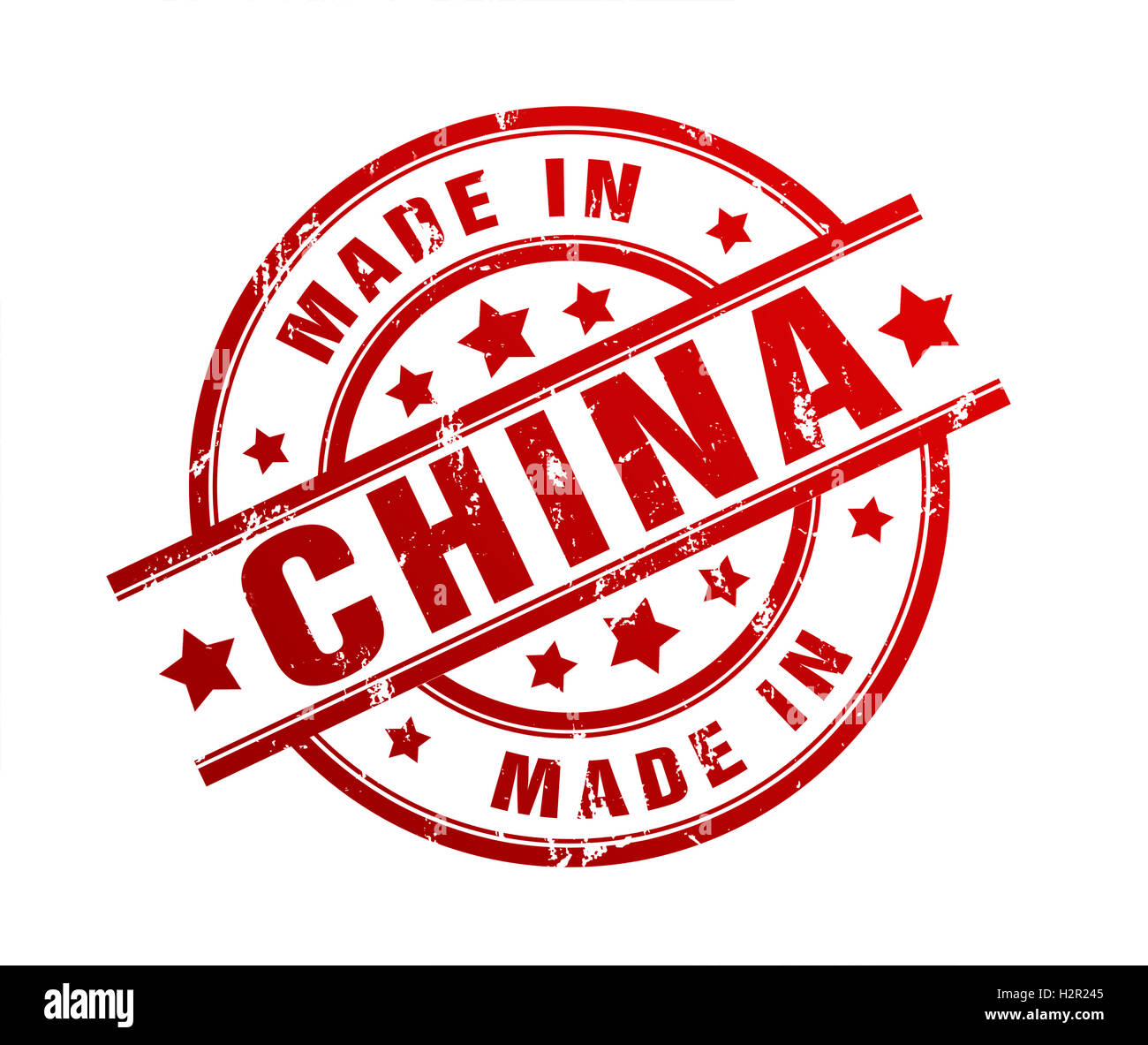 You made it stamp Cut Out Stock Images & Pictures - Alamy