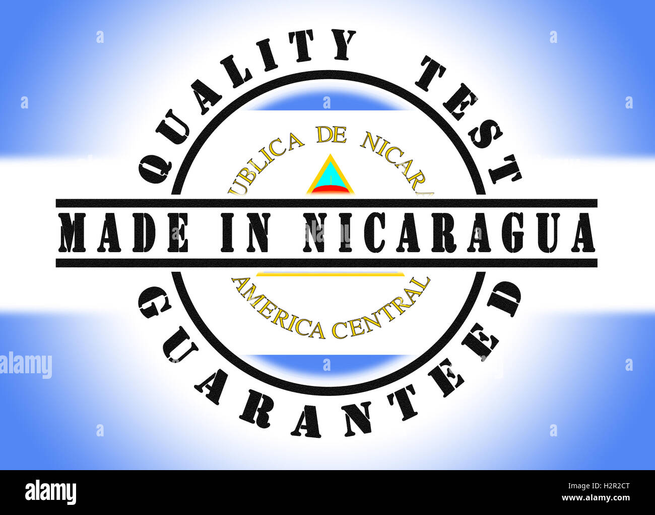 Quality test guaranteed stamp Stock Photo - Alamy